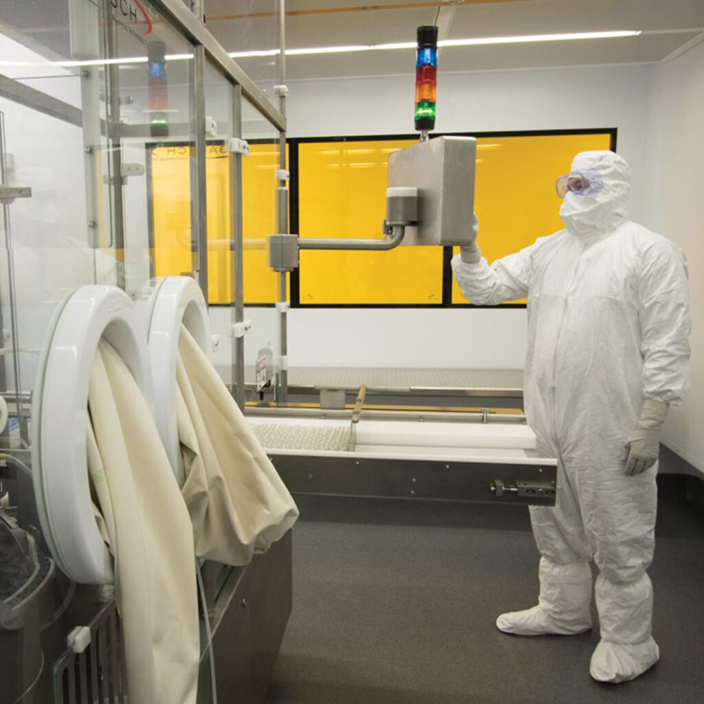 CGMP Clinical Manufacturing Compliant Pharma Lab And Storage Facility